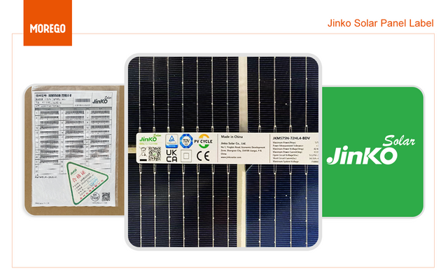 Jinko Solar Tiger Pro Solar Panel P Tipo Bifacial 545W 550W 560W - Moregosolar